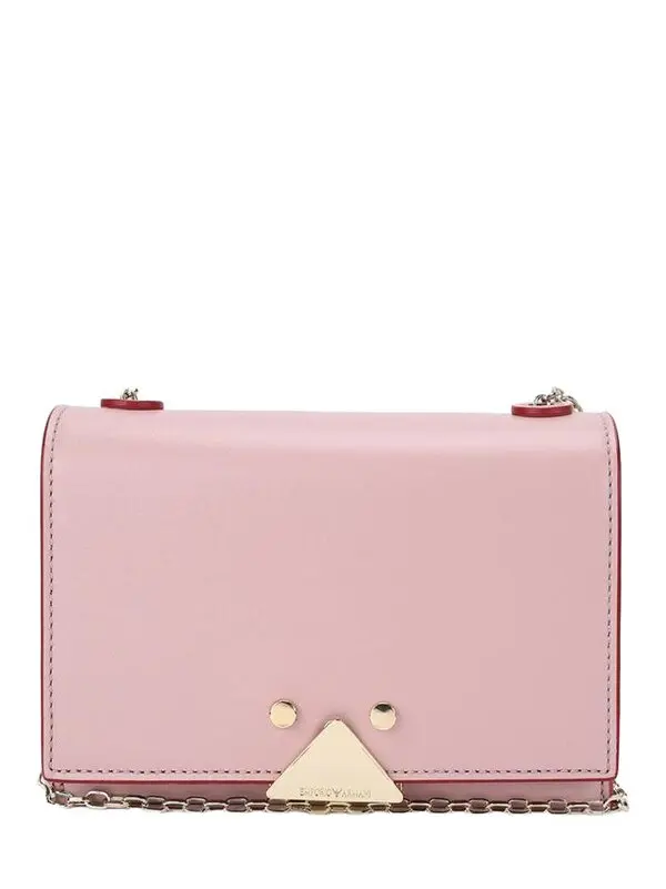 Emporio Armani Chain Shoulder Bag - Nude