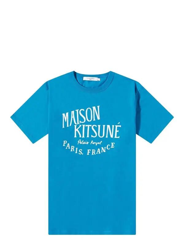 Maison Kitsuné Short Sleeve T-shirt - Blue
