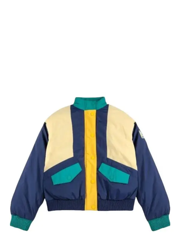 BOBO CHOSES Color Block Trench Jacket - Blue