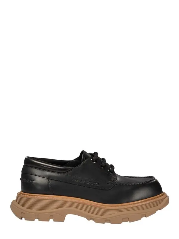 Alexander McQueen Chunky Sole Lace-up Shoes - Black