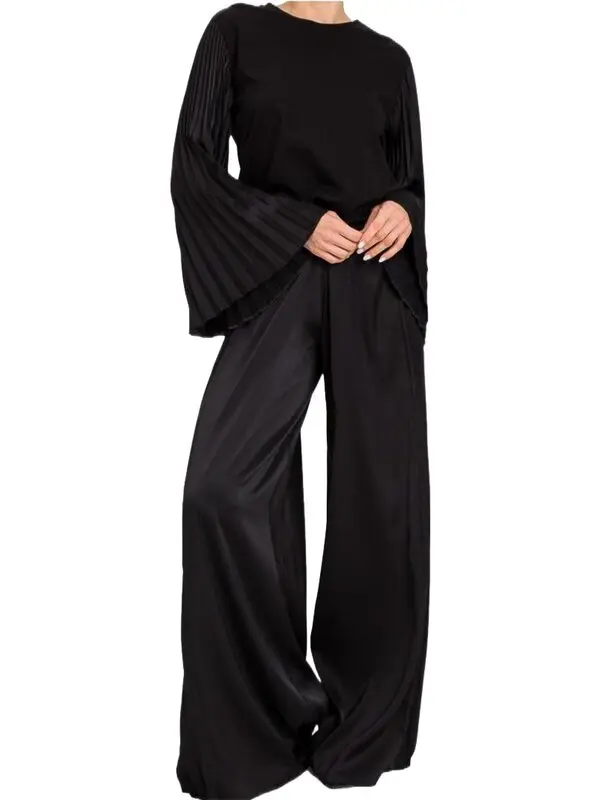 TWINSET Pleated Cover-up - Black