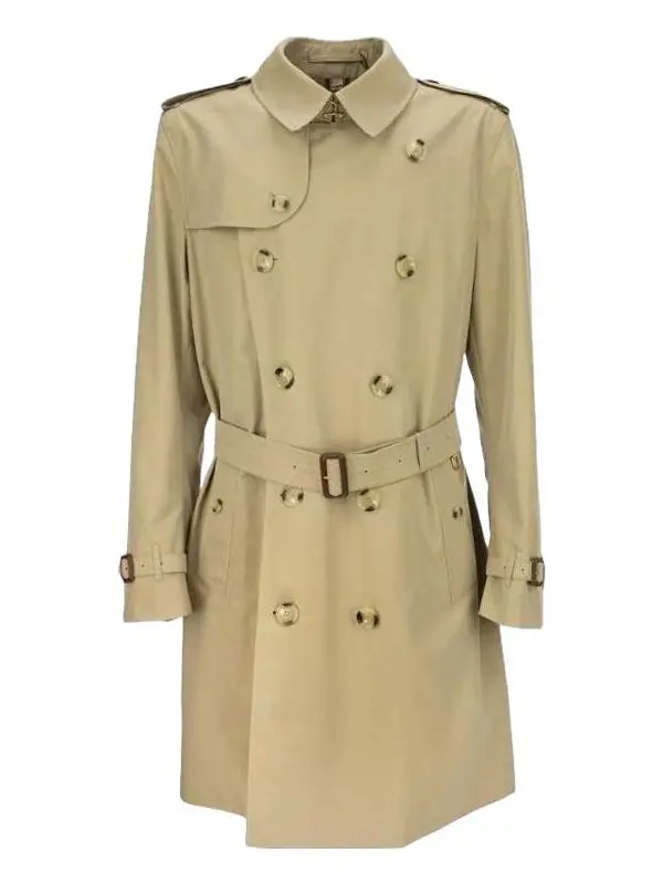 Burberry Double-breasted Belted Trench Coat - No