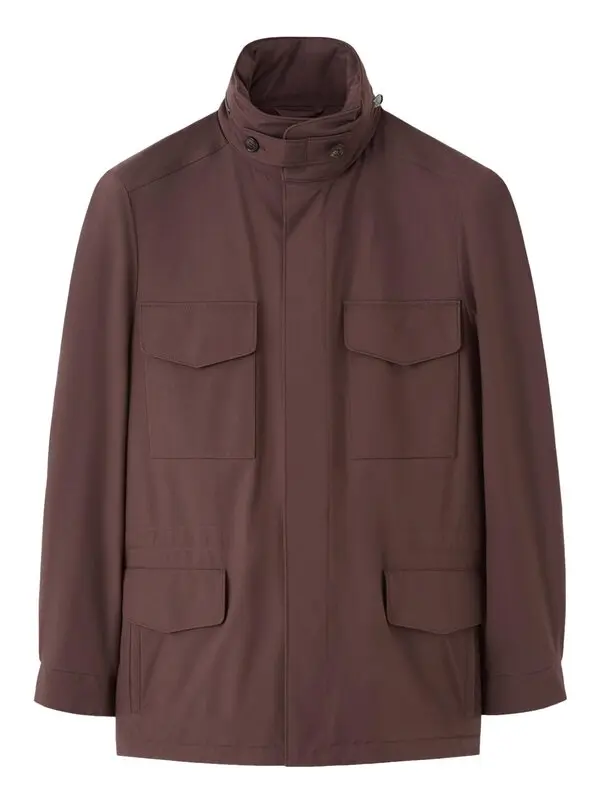 Loro Piana Traveller Jacket With Concealed Hood - No