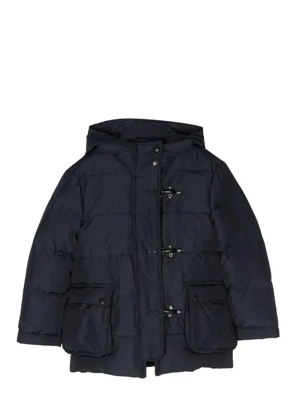 FAY 3 Ganci Hooded Down Jacket - Black