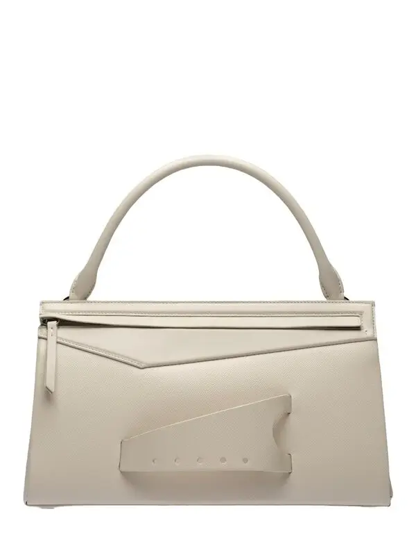 MAISON MARGIELA Snatched Classique Tote Bag - Light Gray