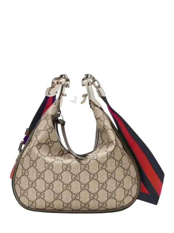 Gucci Small Attache Shoulder Bag - Nude