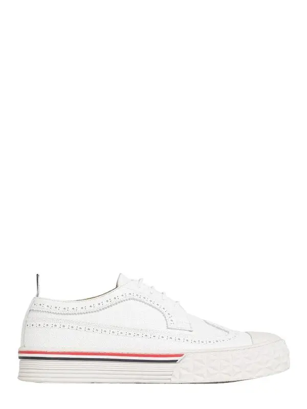 Thom Browne Long-winged Brogue Sneakers - White