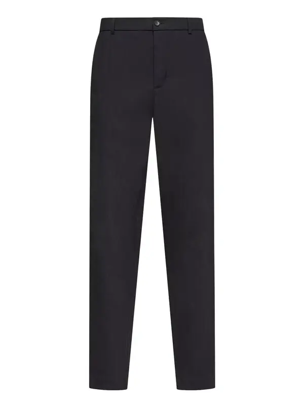 Moncler Logo Patch Trousers - Midnight Blue