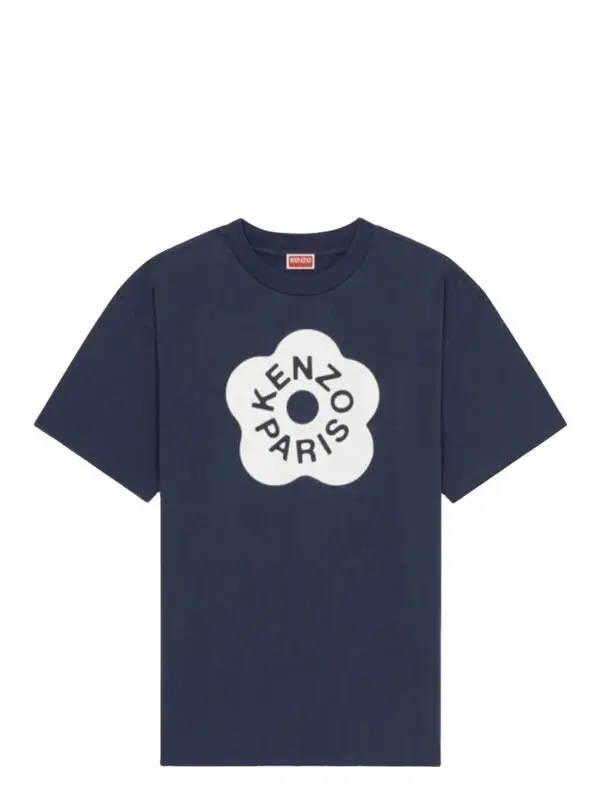 Kenzo Floral Print T-shirt - Black
