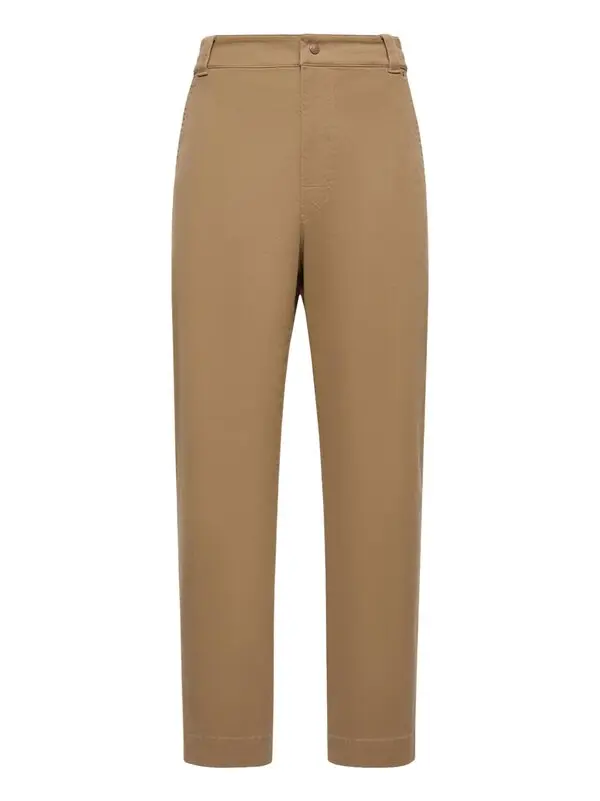 Moncler Straight-leg Trousers - Light Brown