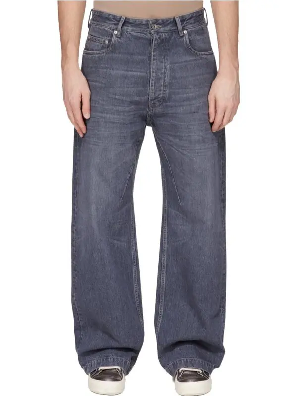 Rick Owens Five-pocket Jeans - Washed Ash