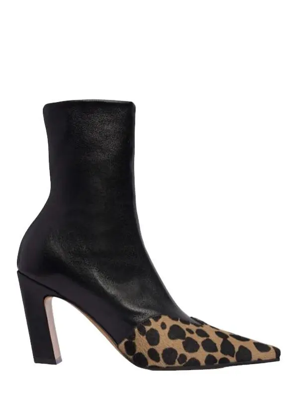 Khaite 85mm Nevada Ankle Boots - Black