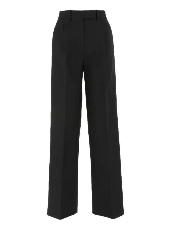 Fendi Wide Leg Trousers - Black