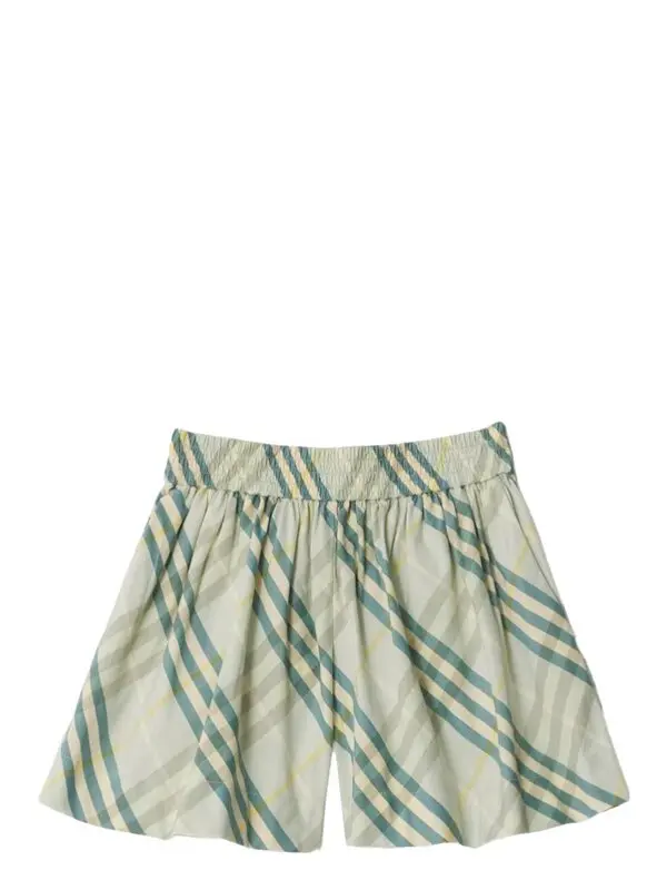 Burberry Check Cotton Shorts - Breeze