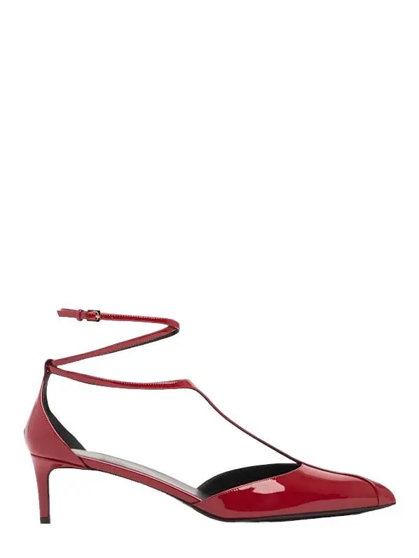 Khaite 45mm Mia Pumps - Red