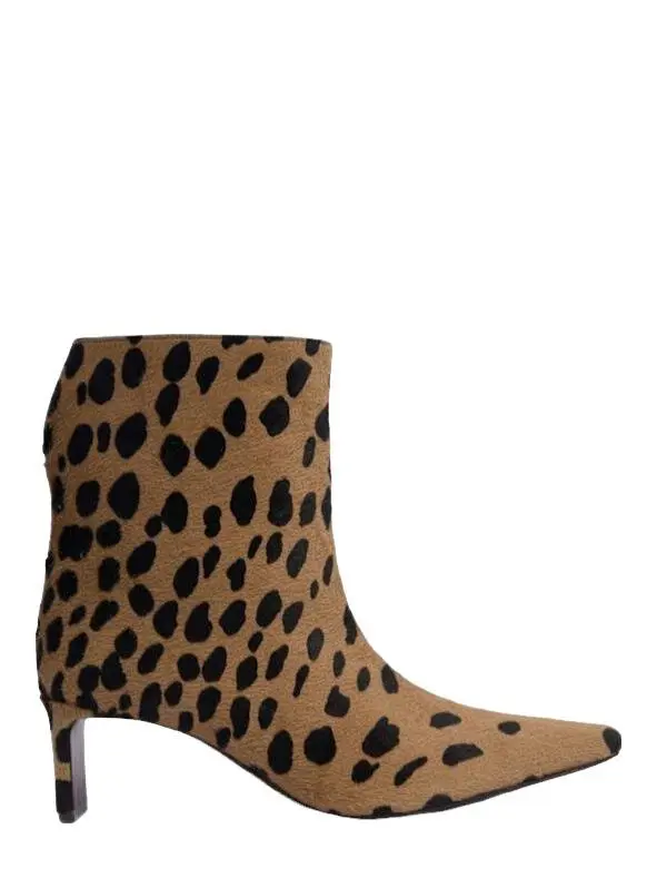 Khaite 55mm Ankle Boots - Brown