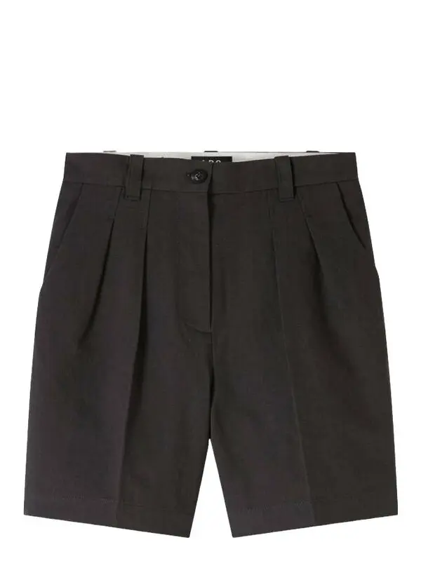 A.p.c. Belt Loop Shorts - Black
