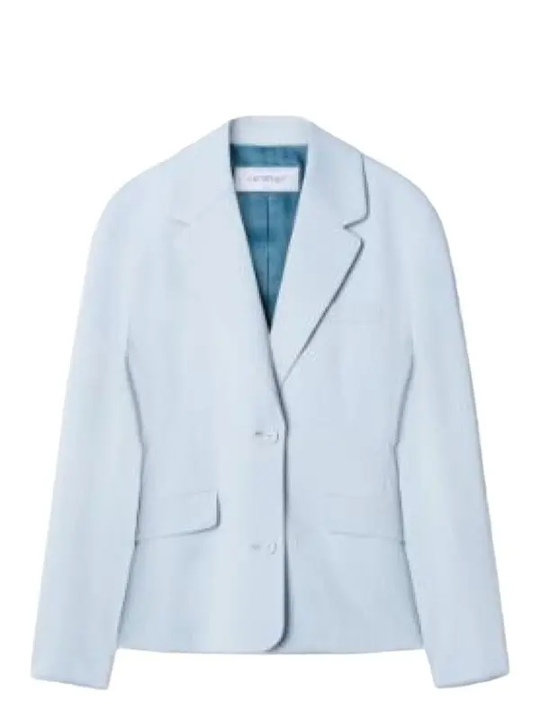 Off-White Single-breasted Blazer - Blue