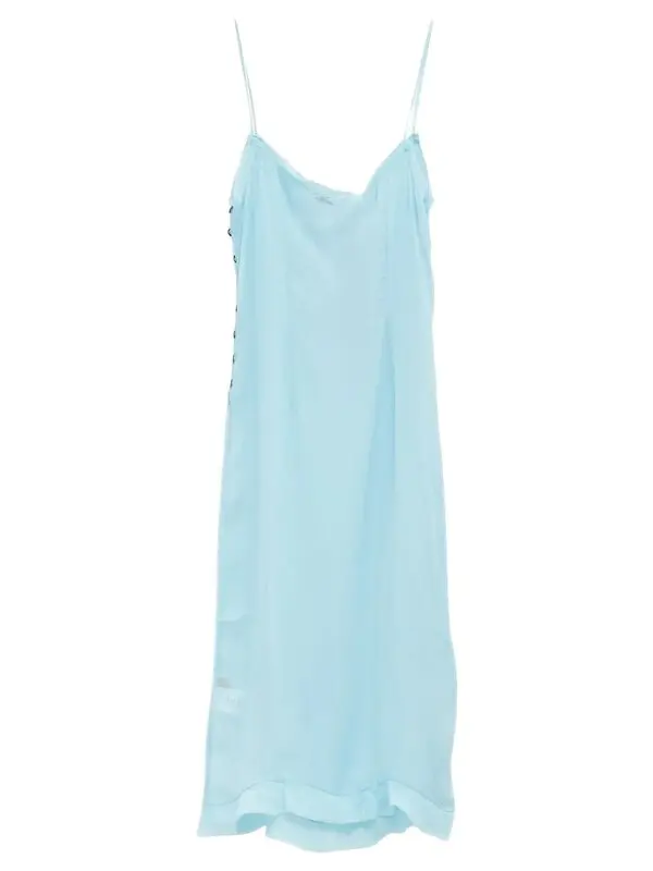 Paloma Wool Spaghetti Strap Mini Dress - Blue