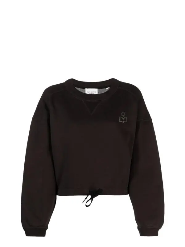 Isabel Marant Étoile Logo Sweatshirt - Black