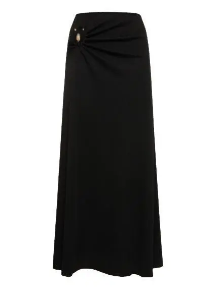 Christopher Esber Openwork Ruffle Skirt - Black