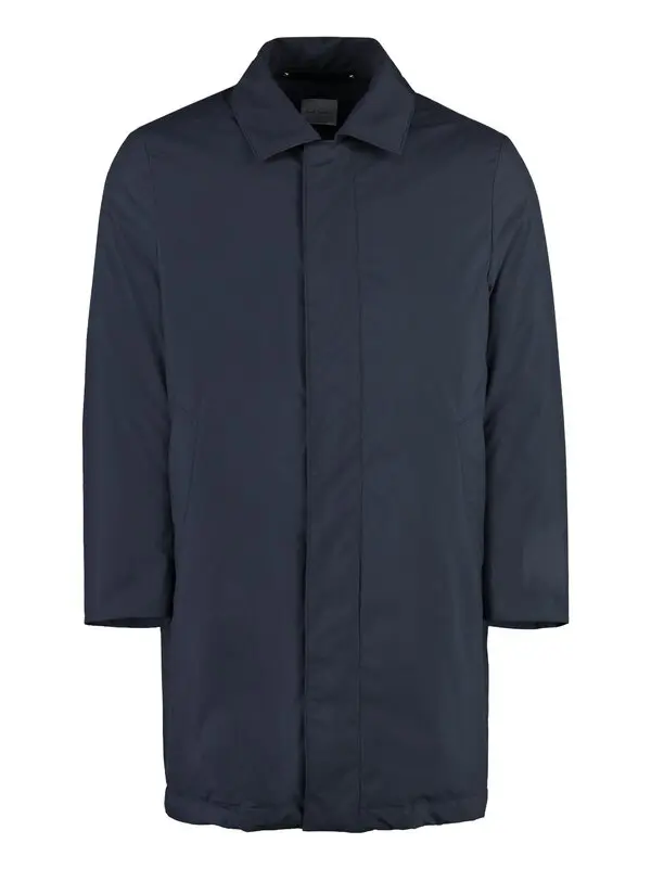 Paul Smith Long-sleeved Parka Coat - Black