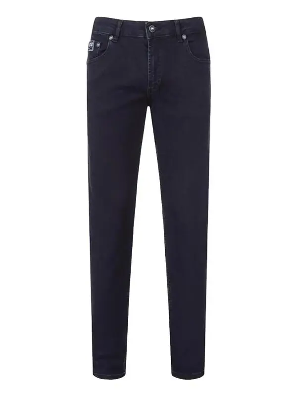 Versace Mid-rise Skinny Jeans - Black