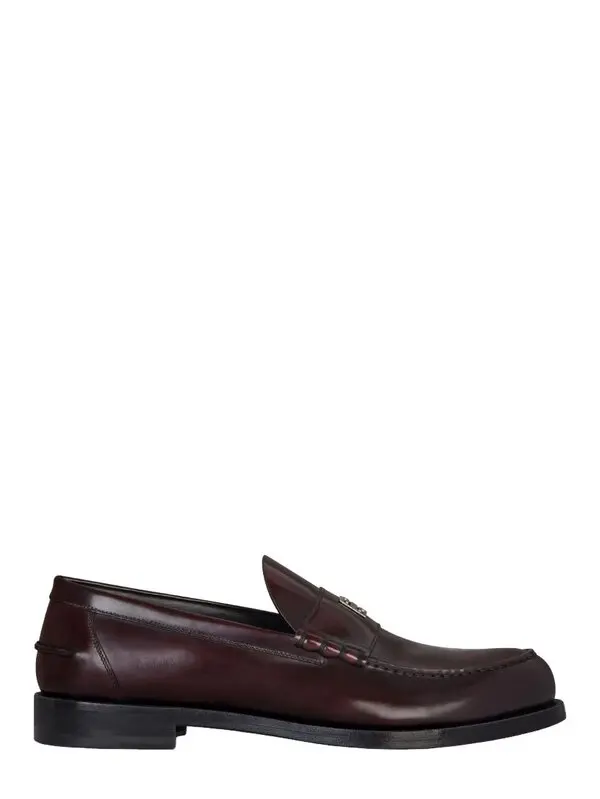 Givenchy Mr G Logo Plaque Loafers - Black