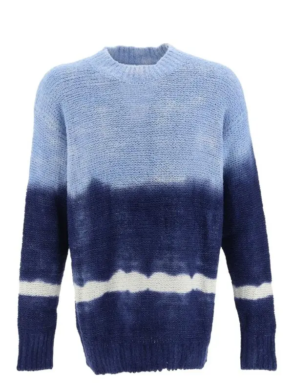 Isabel Marant Étoile Tie-dye Crewneck Jumper - Blue