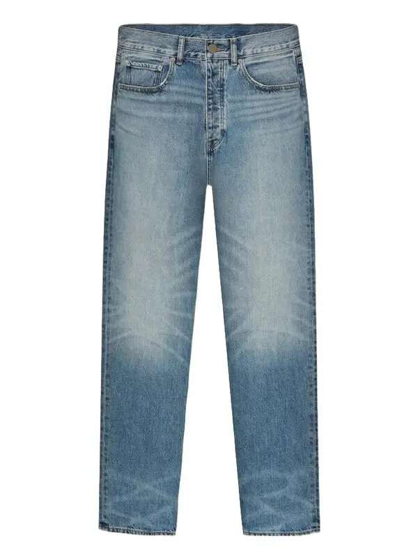 Fear Of God Logo Patch Jeans - Gray