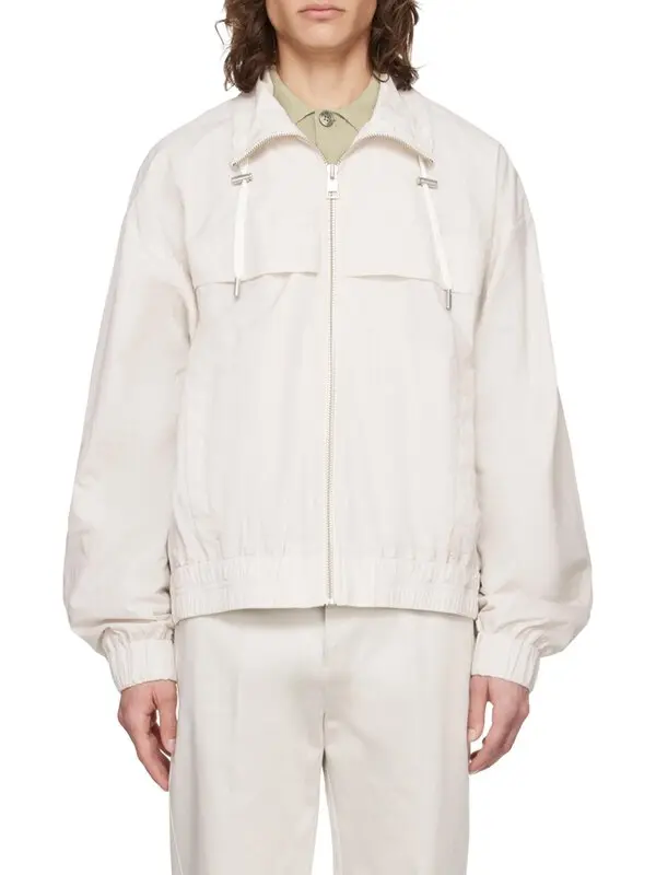 Ami Zip-up Lightweight Jacket - Gray