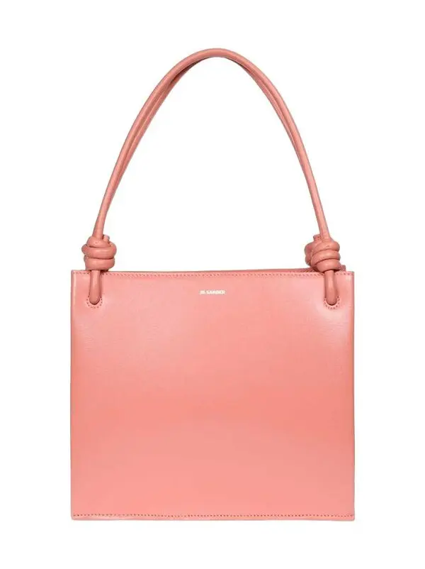 JIL SANDER Knot Detail Tote Bag - Pink