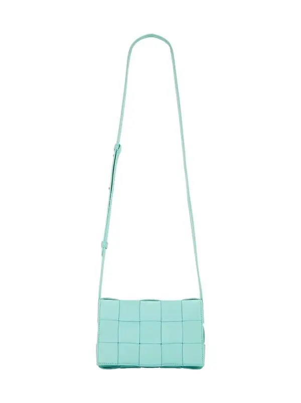 Bottega Veneta Small Cassette Crossbody Bag - Blue