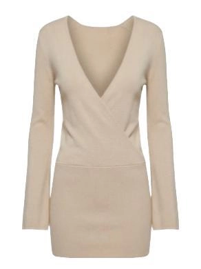 AYA MUSE V-neck Flared Dress - No