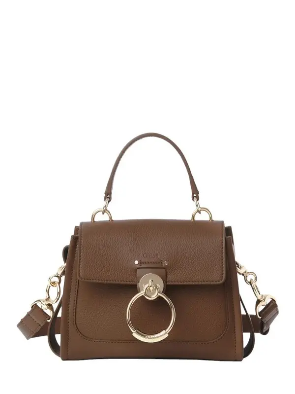Chloé Tess Mini Shoulder Bag - Brown