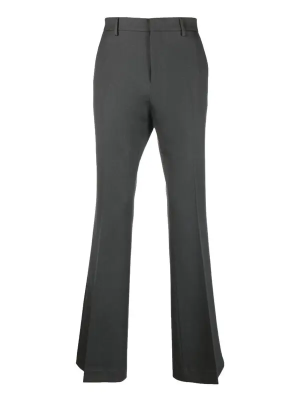 Ami Belt-loop Casual Pants - Black