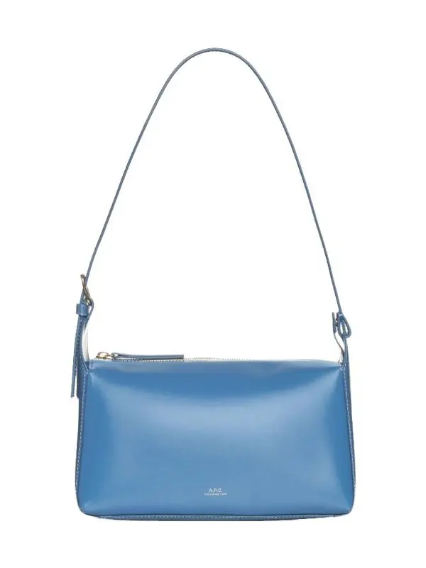 A.p.c. Virginie Shoulder Bag - Blue