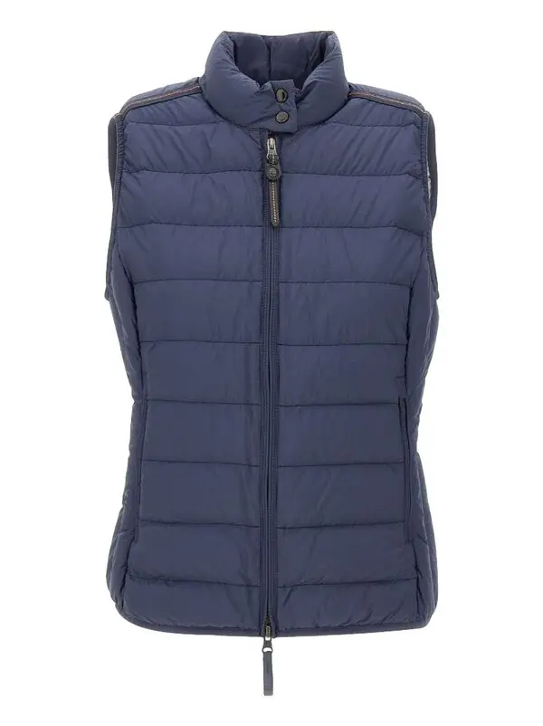 PARAJUMPERS Padded Zipper Down Vest - Blue