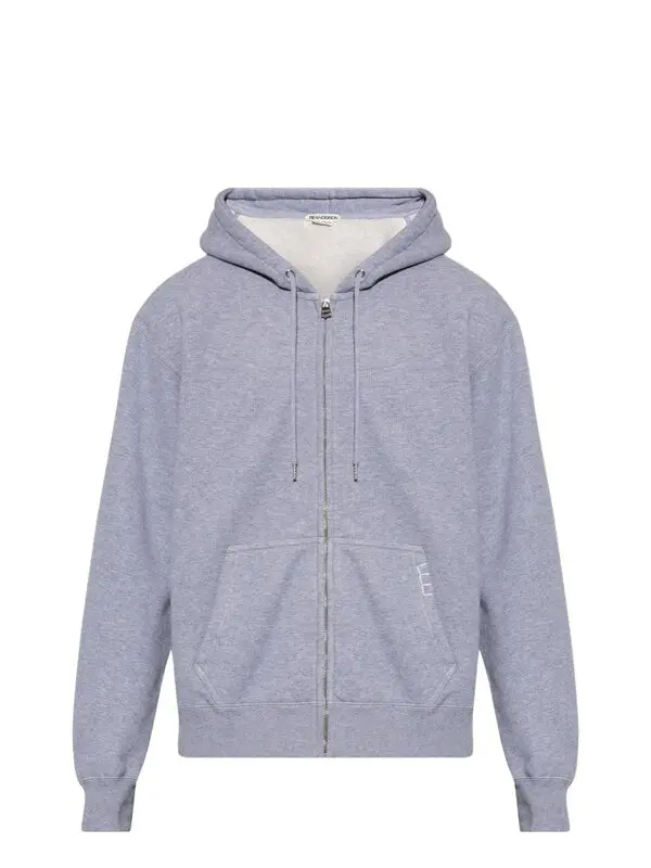 J.W.ANDERSON Zip-up Hoodie - Gray