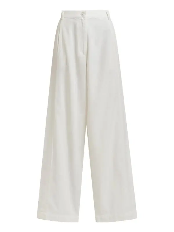 Essentiel Antwerp Joviaal Straight-leg Pants - Off White