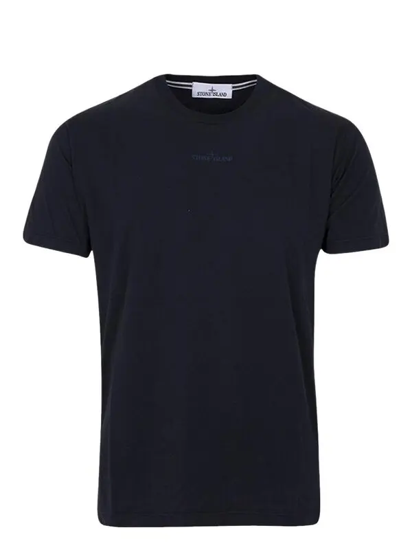 Stone Island Logo-print T-shirt - Blue