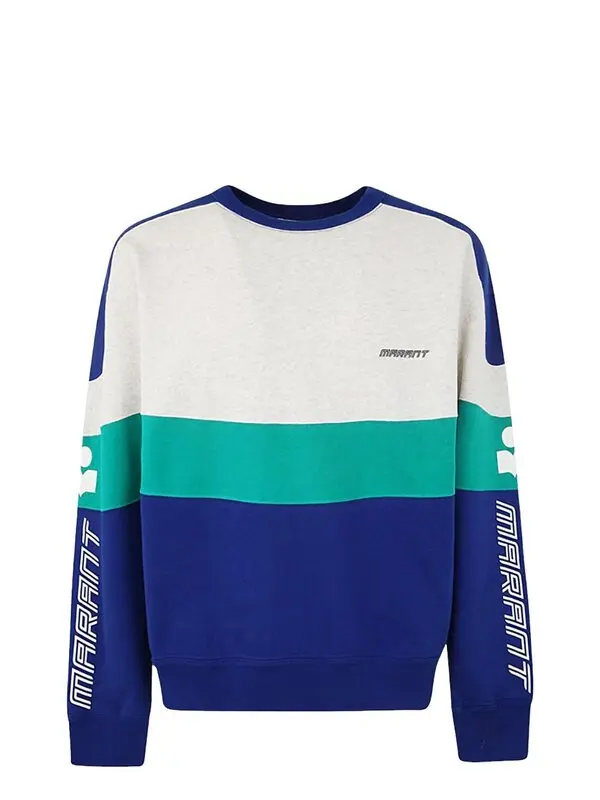 Isabel Marant Étoile Long-sleeved Crewneck Sweatshirt - Blue