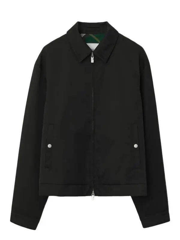 Burberry Harrington Cotton Jacket - Black