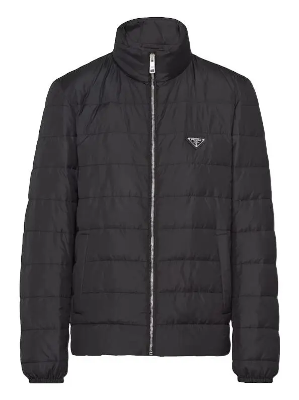 Prada Quilted Down Jacket - Black