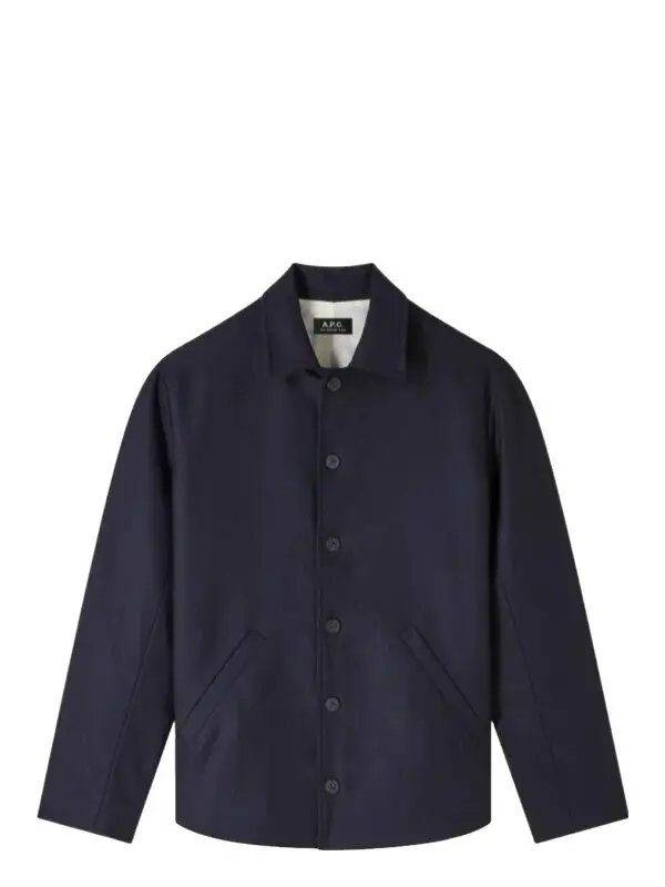 A.p.c. John Shirt Jacket - Black