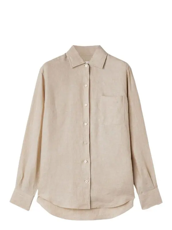 Loro Piana Neo André Long-sleeved Shirt - Hemp Beige