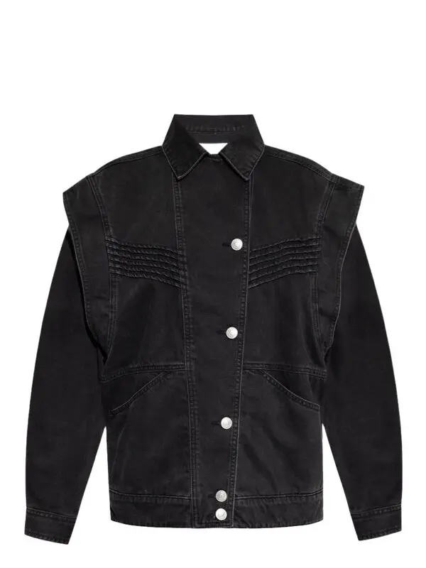 Isabel Marant Étoile Harmon Denim Jacket - Black