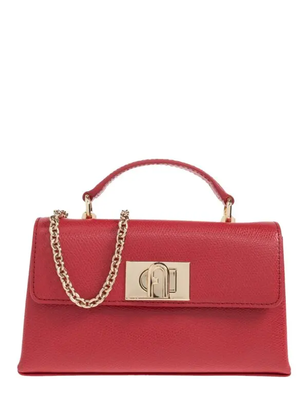 Furla 1927 Mini Chain Shoulder Bag - Red