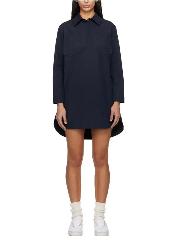 A.p.c. Angela Long-sleeve Dress - Black