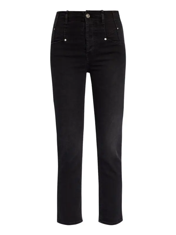 Isabel Marant Étoile Niliane High-waist Skinny Jeans - Black